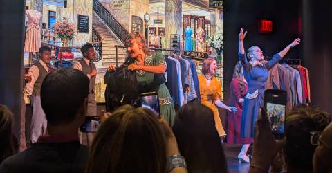 New Midtown Food Hall Opens With Free Samples and...a Broadway Musical?